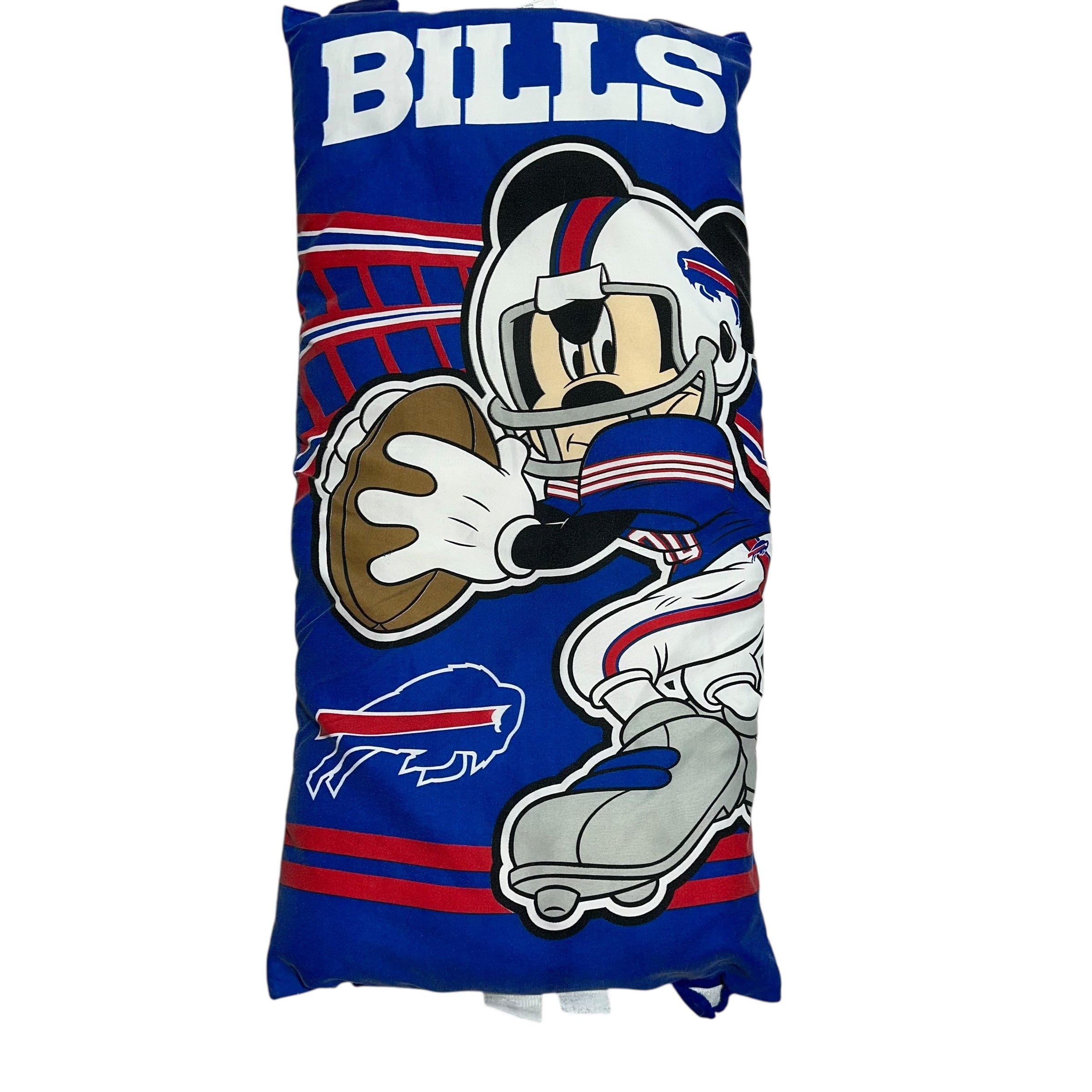 Buffalo Bills Mickey Mouse Body Pillow Blanket – Queen City Vintage