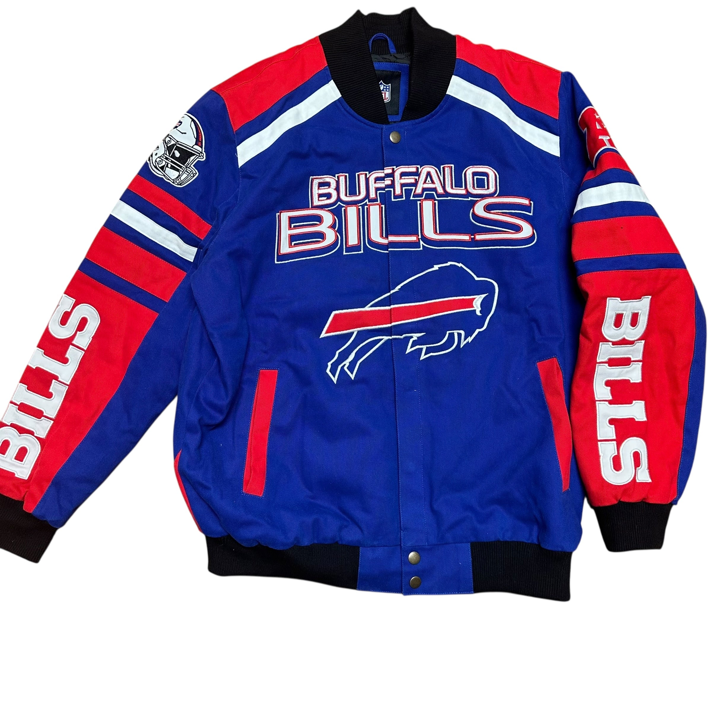 Buffalo Bills Racing Jacket XL – Queen City Vintage