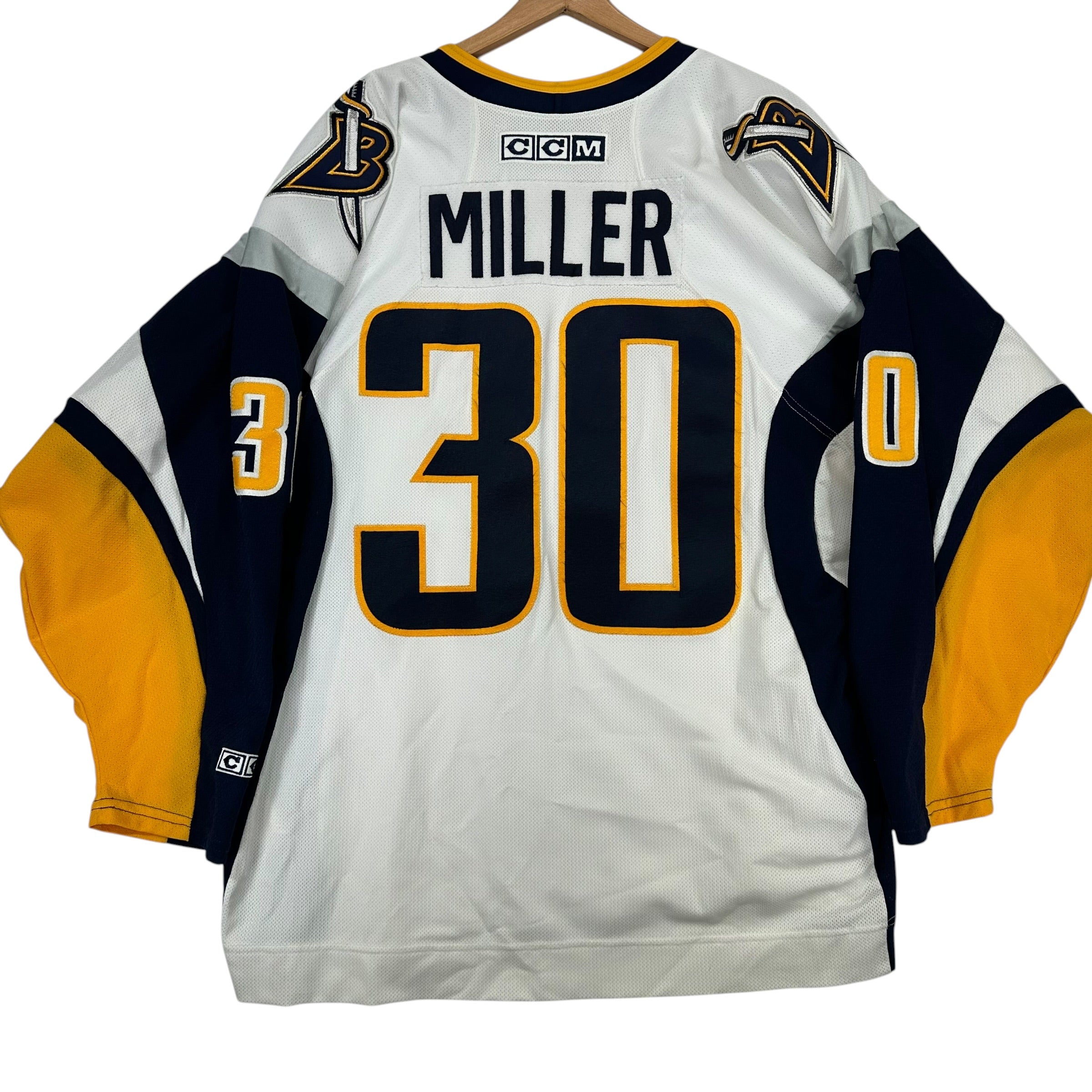 Vintage Buffalo Sabres Ryan Miller Jersey Large – Queen City Vintage